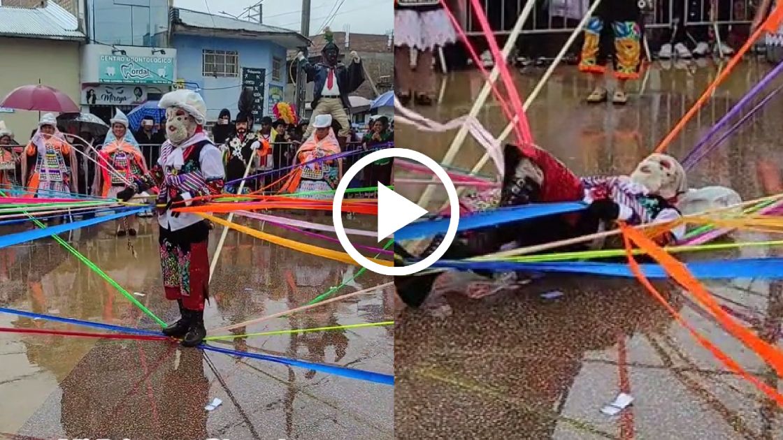 Chuto no pudo equilibrarse en concurso de chonguinada y terminó ...