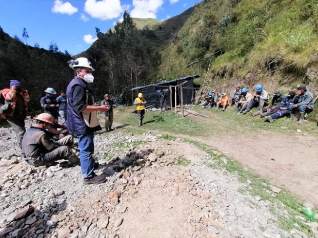 Pasco - DREMH Pasco realizó verificación a la superposición de áreas de trabajos de explotación ...